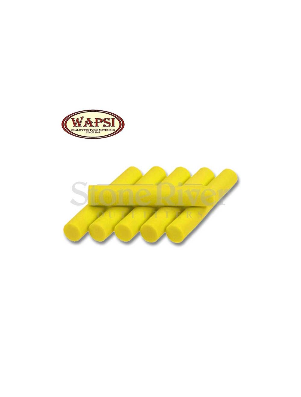 Small Foam Cylinders - Yellow
