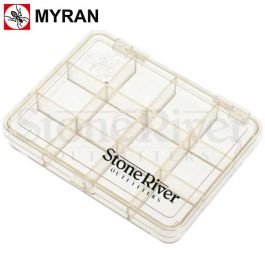 Myran 1120 Fly Box - 12 Compartment (Square)