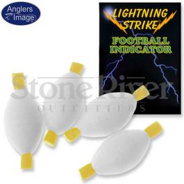 Football Gasket Strike Indicators - White